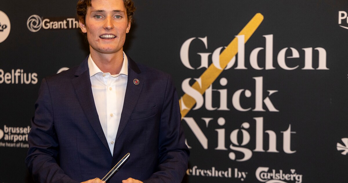 Victor Foubert wint Gouden Stick en traint met Red Lions: “Met dank aan ...