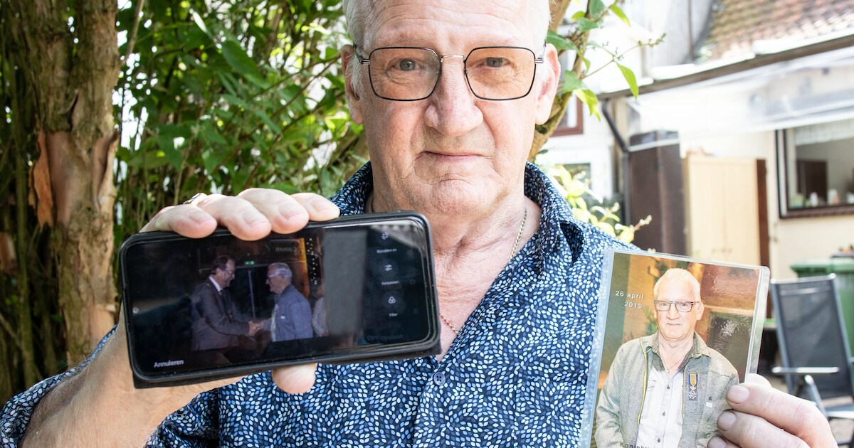 Peter uit Koewacht is de koning te rijk, want zijn verloren lintje is ...