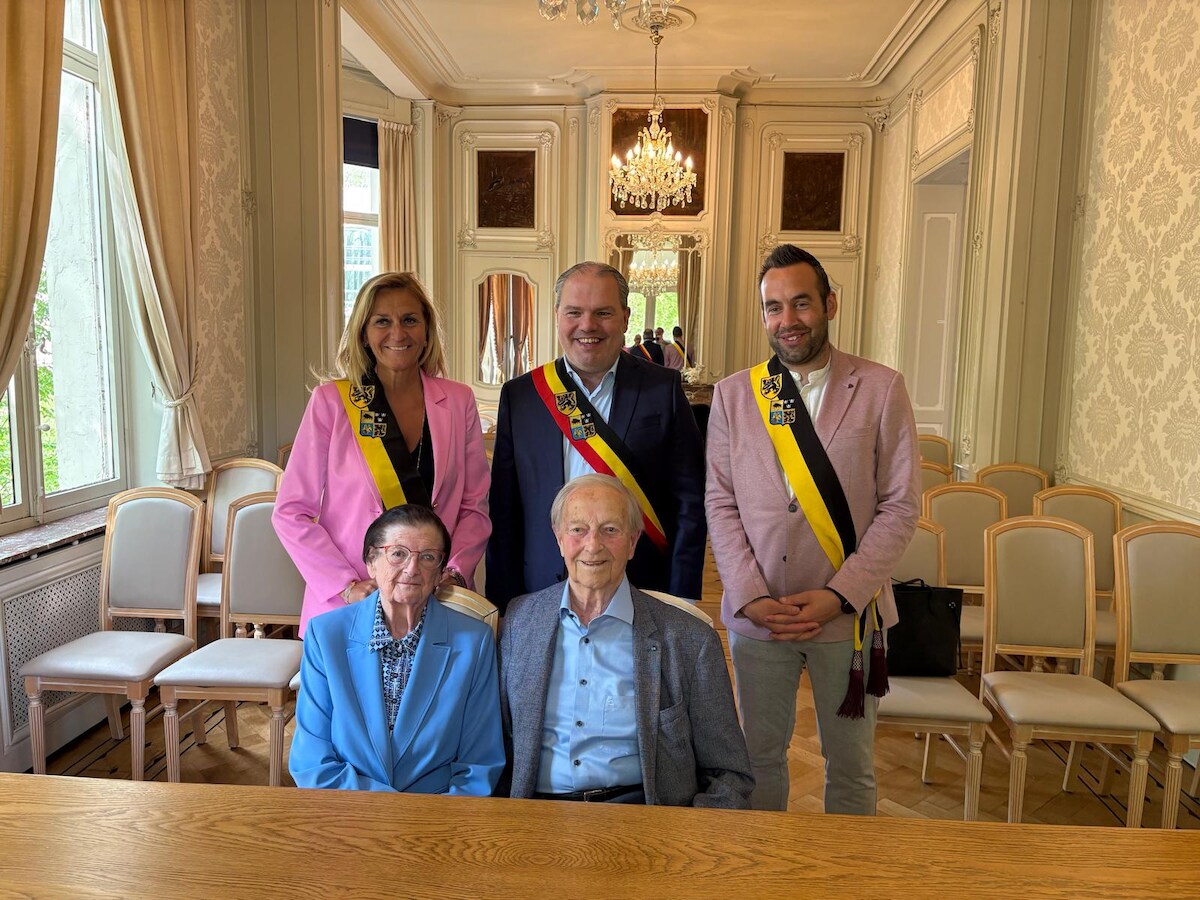 Adelin (90) en Lydie (88) vieren 65-jarig huwelijk | Foto | hln.be