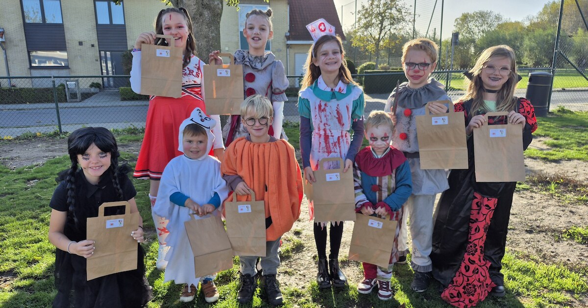 Halloween Sprokkeltocht Bonte Pier groot succes met meer dan 300 ...
