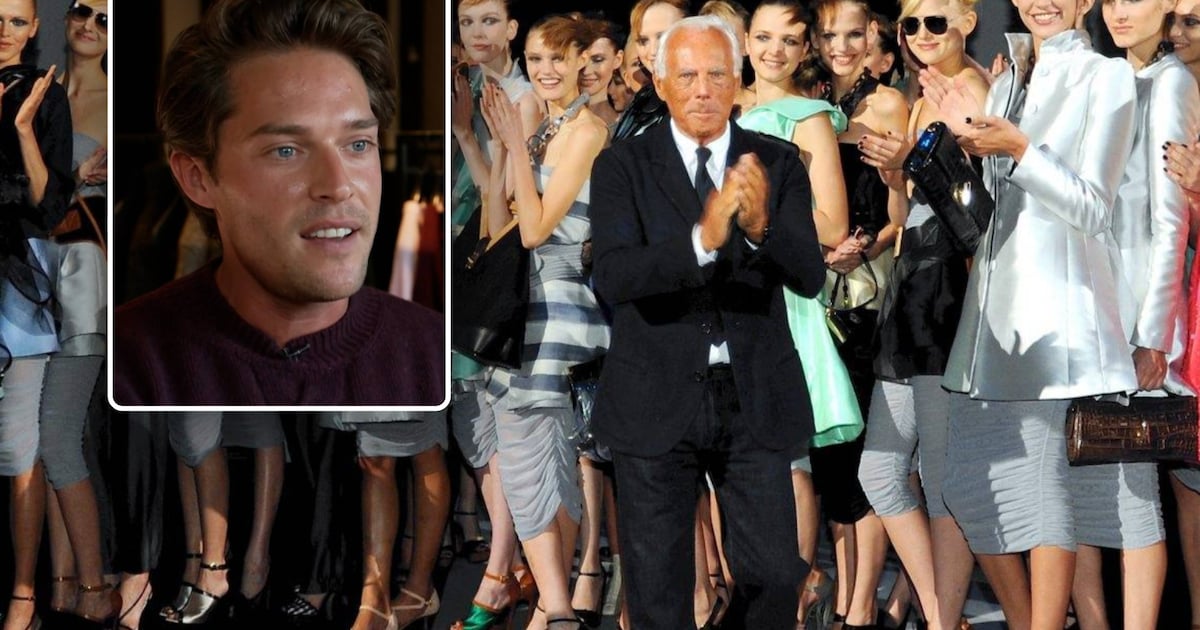 Vlaams topmodel Cesar Casier rouwt om Giorgio Armani (91): “Ik heb ...