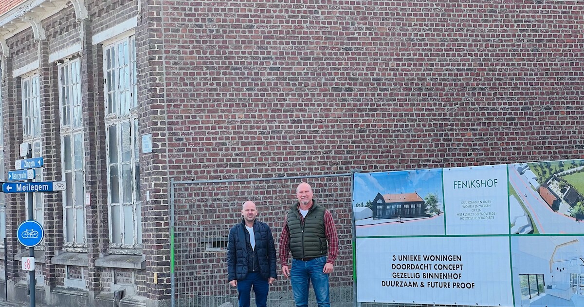 Nieuw leven voor de oude gemeenteschool van Nederzwalm | Zwalm | HLN.be