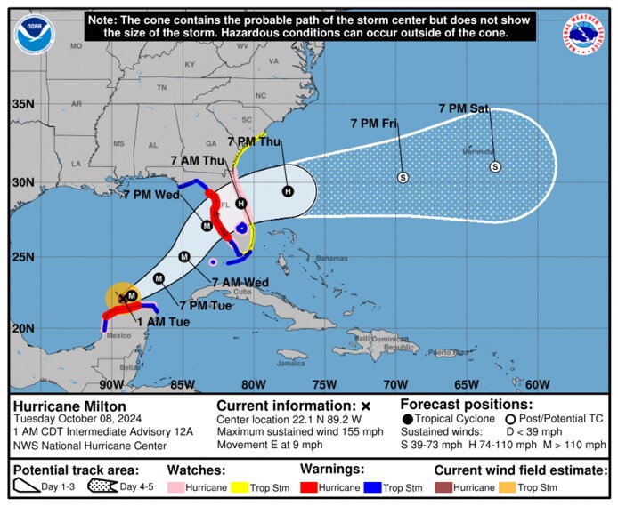 Code rood in Mexico en massale evacuatie in Florida door ‘monster ...