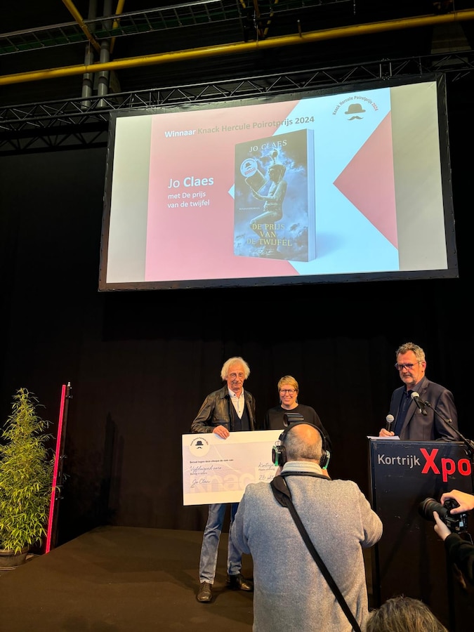 Leuvenaar Jo Claes wint prestigieuze Hercule Poirotprijs: “Ben ...