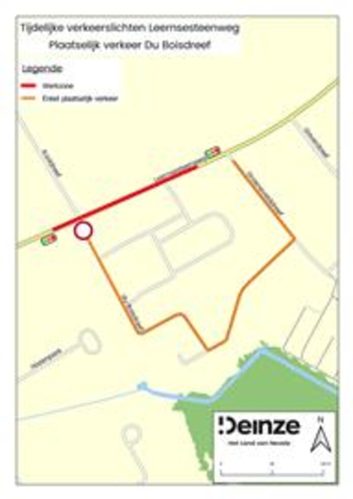 Hinder door werken op Leernsesteenweg | Deinze | hln.be