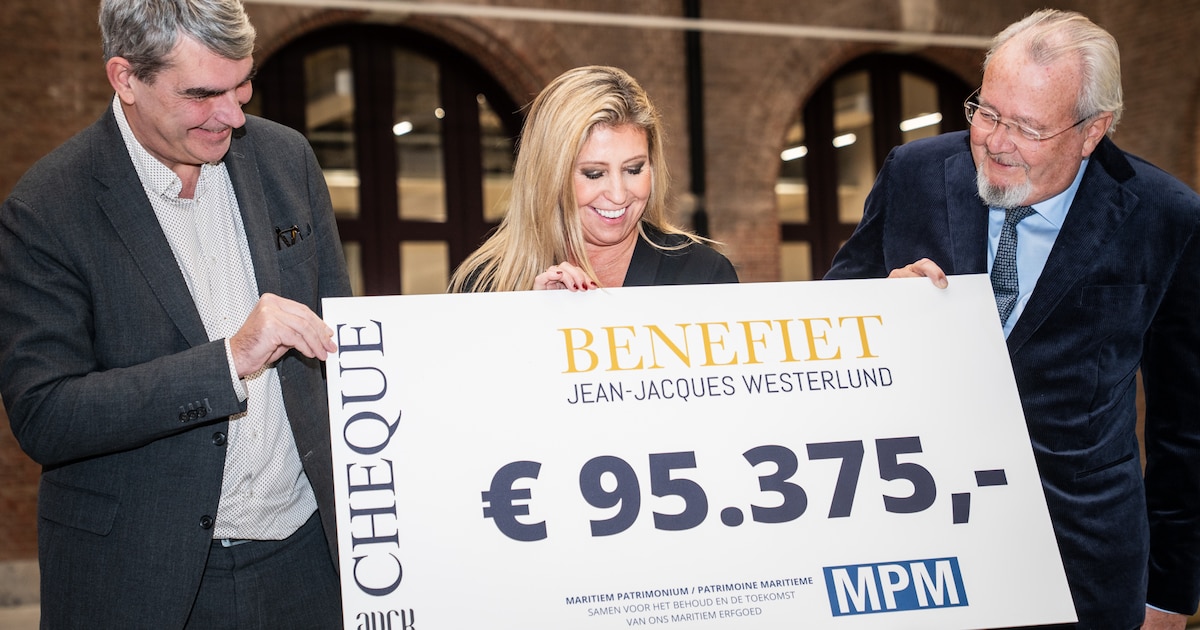 Benefietdiner Jean-Jacques Westerlund levert €95.375 op voor maritiem ...
