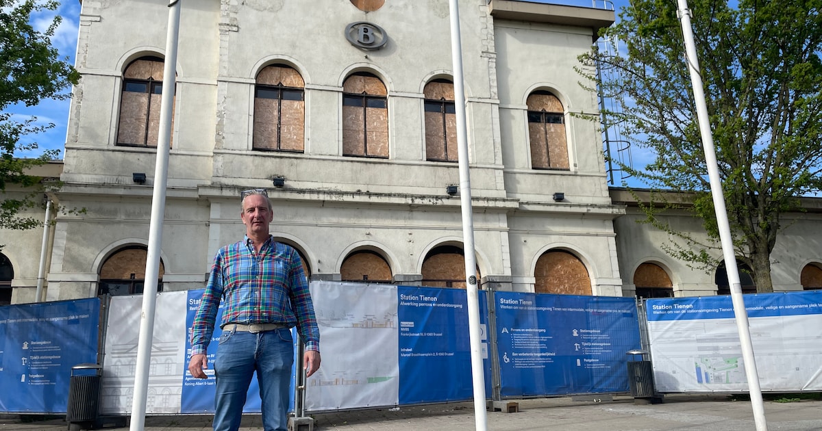 Tom (57) laat station en postgebouw in Tienen weldra weer schitteren ...