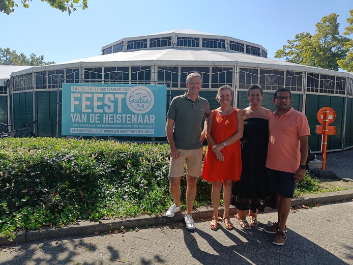 Spiegeltent als decor voor tweede editie van Feest van de Heistenaar ...