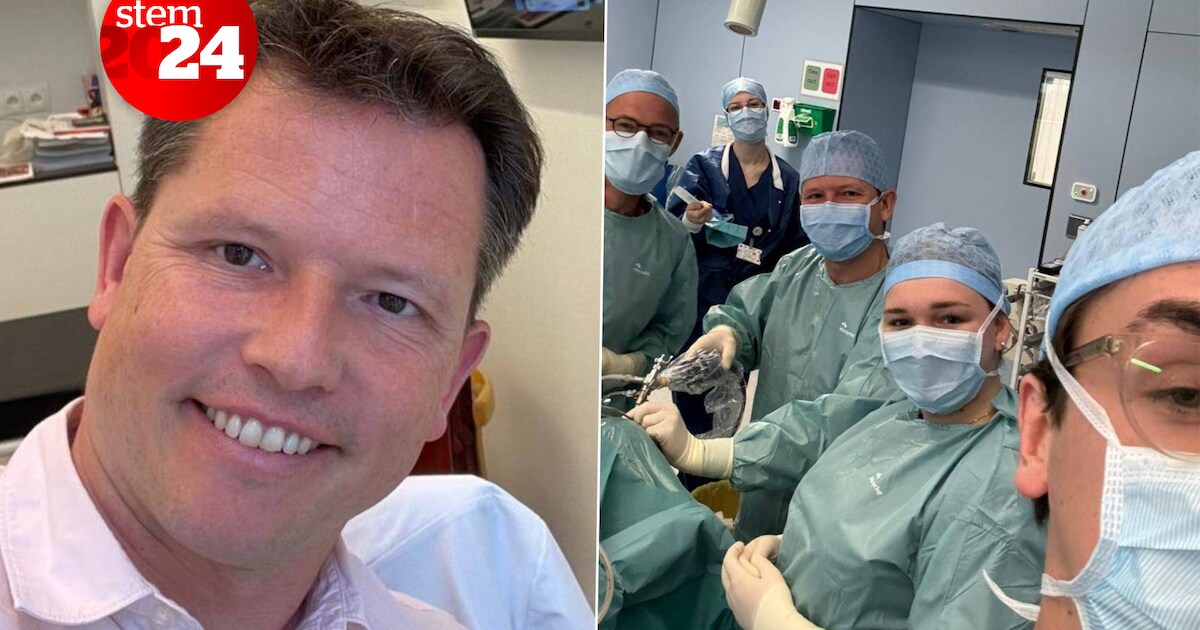 Neurochirurg Jeroen Ceuppens, die zelf nog tegen kanker vecht, stapt in ...