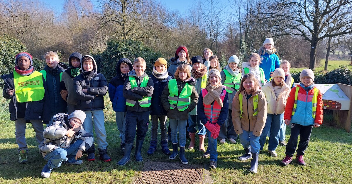 Vijfdeklassers Klim-Op oriënteren zich in de natuur | Sint-Lievens ...