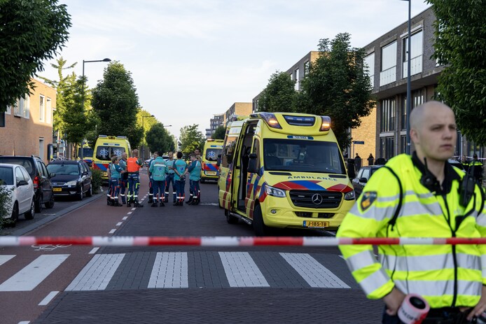 2 doden bij steekpartij in Hoofddorp in Nederland, ook twee agenten ...