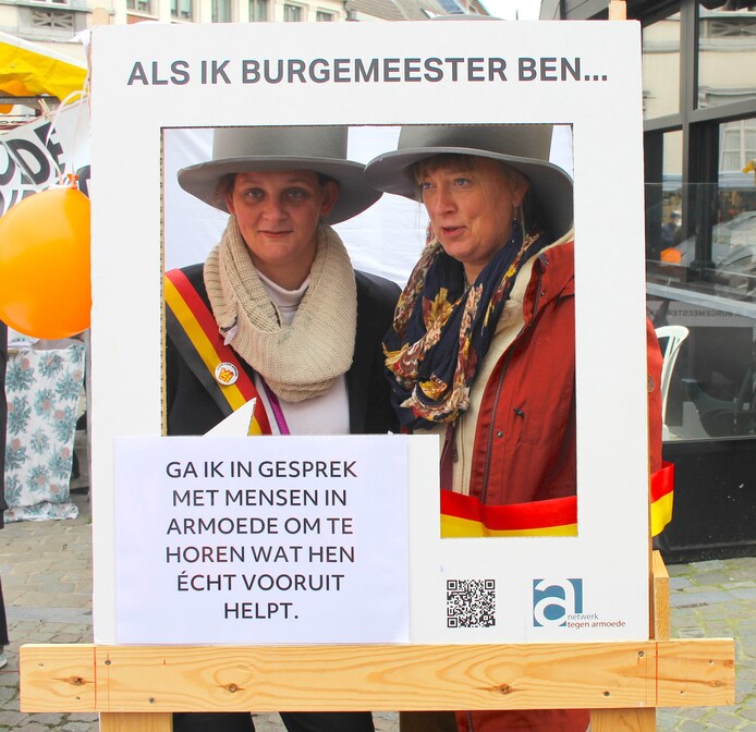 Stop de armoede-actie op de Grote Markt: “Armoede bestrijden lukt ...