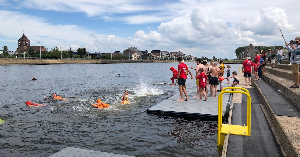Zwemmen voor proper water: Oostende doet opnieuw mee aan ‘Big Jump ...