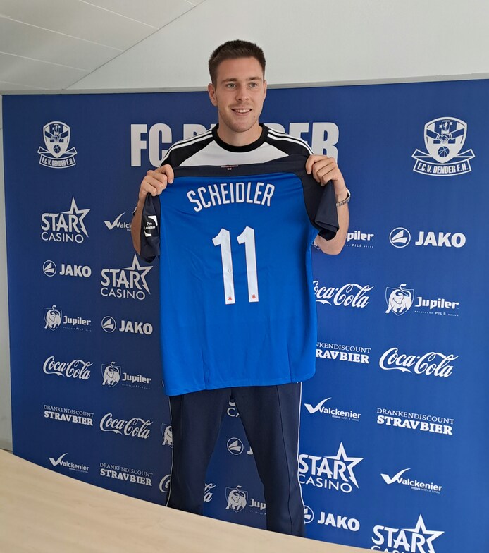 Nieuwkomer Aurélien Scheidler (FCV Dender) wil zich in België bewijzen ...