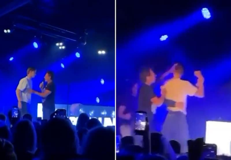 KIJK. Nederlandse zanger Gerard Joling gaat tijdens optreden op de ...