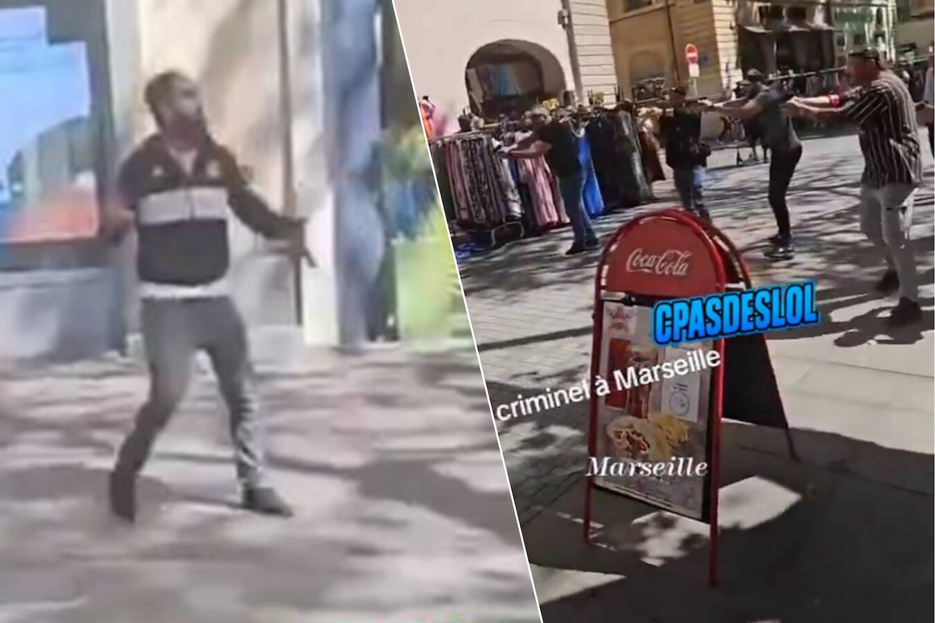 Politie schiet man dood in Marseille nadat hij mensen neersteekt in ...