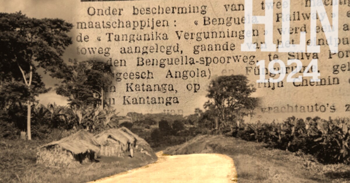 HLN 1924: “Een dienst van vier Ford-vrachtauto’s zal de verbinding ...