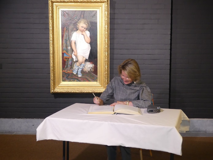 KIJK. Ook koningin Mathilde bezoekt populaire expo rond Emile Claus in ...
