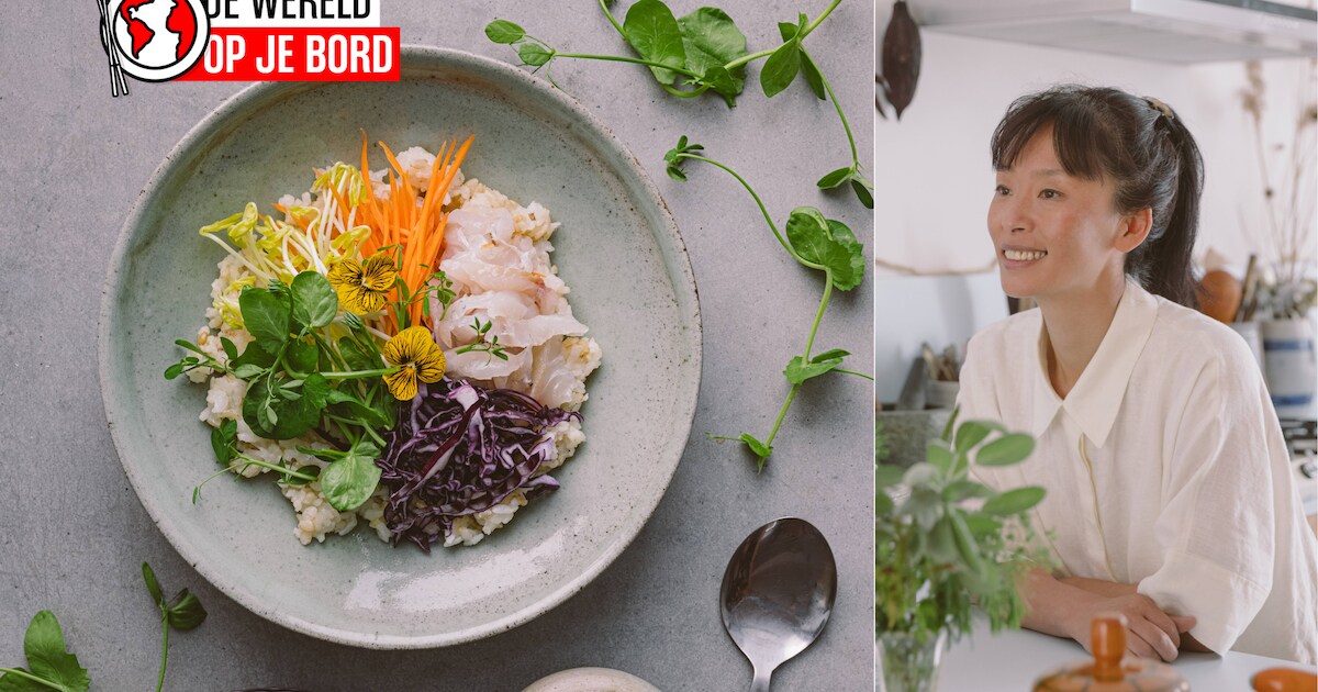 Rijstbowl met rode kool en rauwe vis | Eten | HLN.be