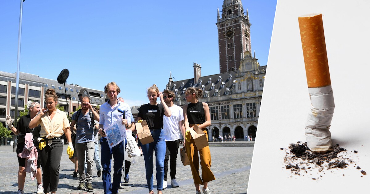 Leuven voert strijd tegen sigarettenpeuk verder op: “GAS-boete kan ...
