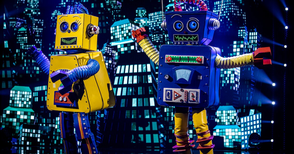 Einde verhaal voor Robots in 'The Masked Singer' | TV | HLN.be