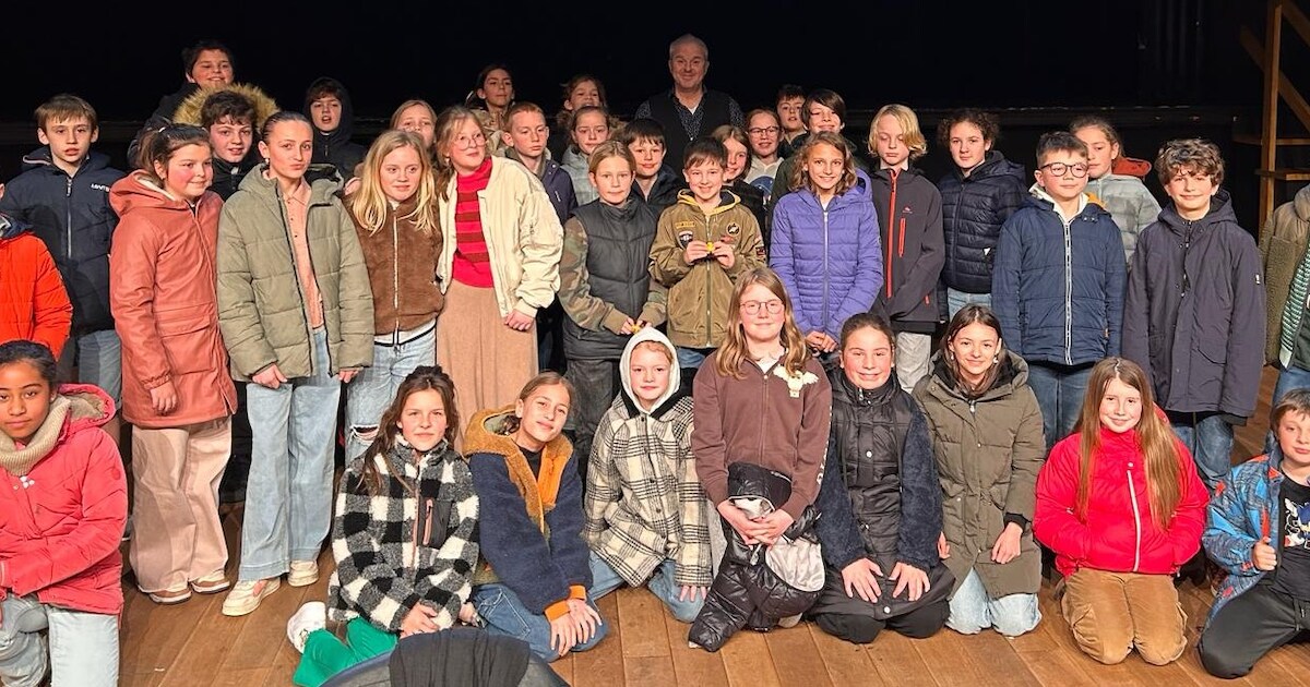 Mark Tijsmans kwam naar De Brug voor het vijfde en zesde jaar van VBS ...
