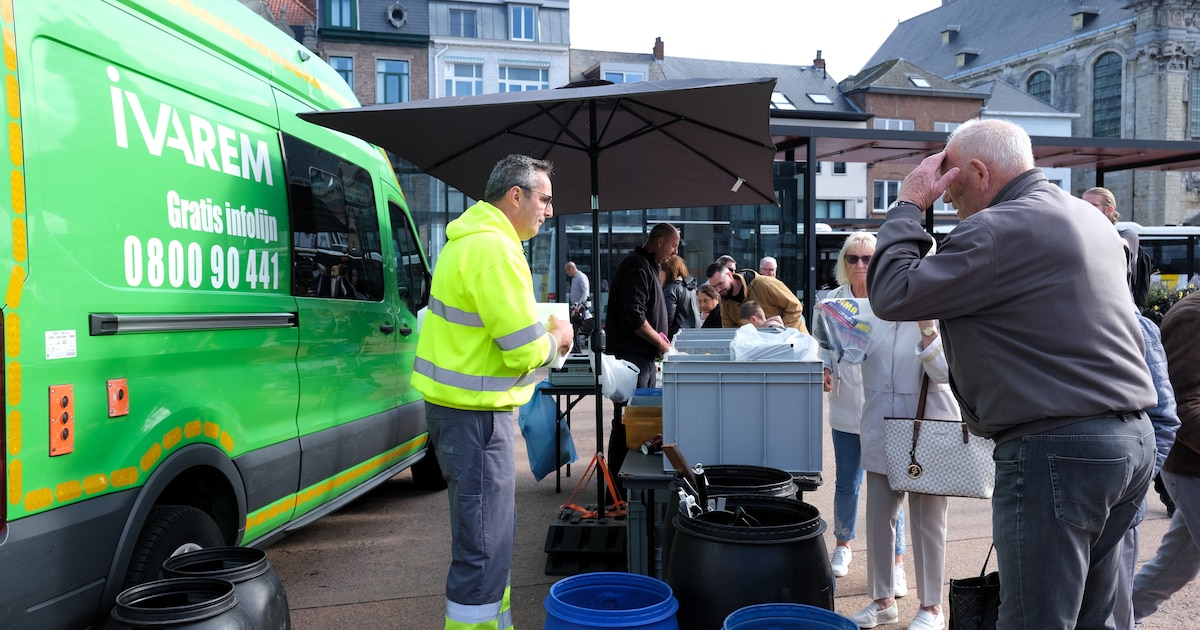 Stad verlengt mini-recyclagepark op Veemarkt: “Mechelaars leverden dit ...
