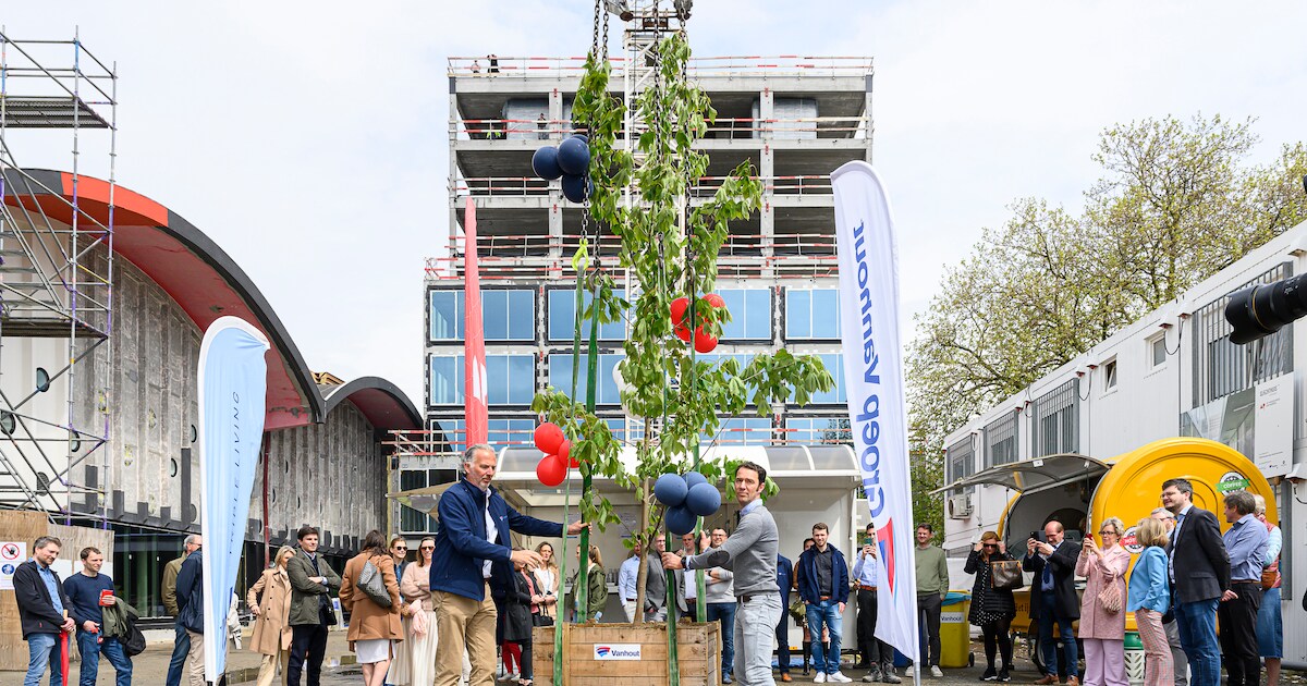 Nieuwe campus van AP Hogeschool op Den Dam bereikt hoogste punt ...