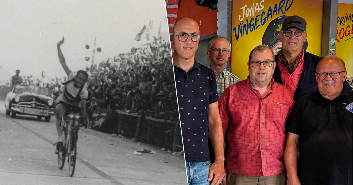 75 jaar na zijn wereldtitel krijgt coureur Briek Schotte een eigen reus ...