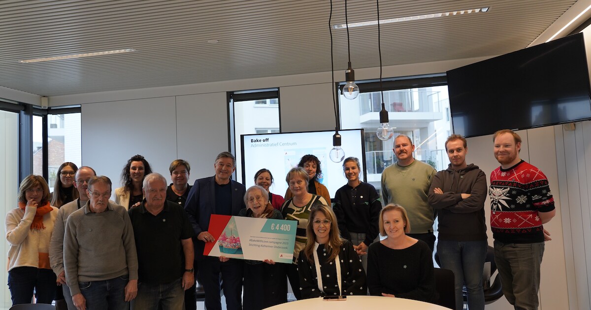 Stad Aalst zamelt meer dan 4.400 euro in voor Stichting Alzheimer ...