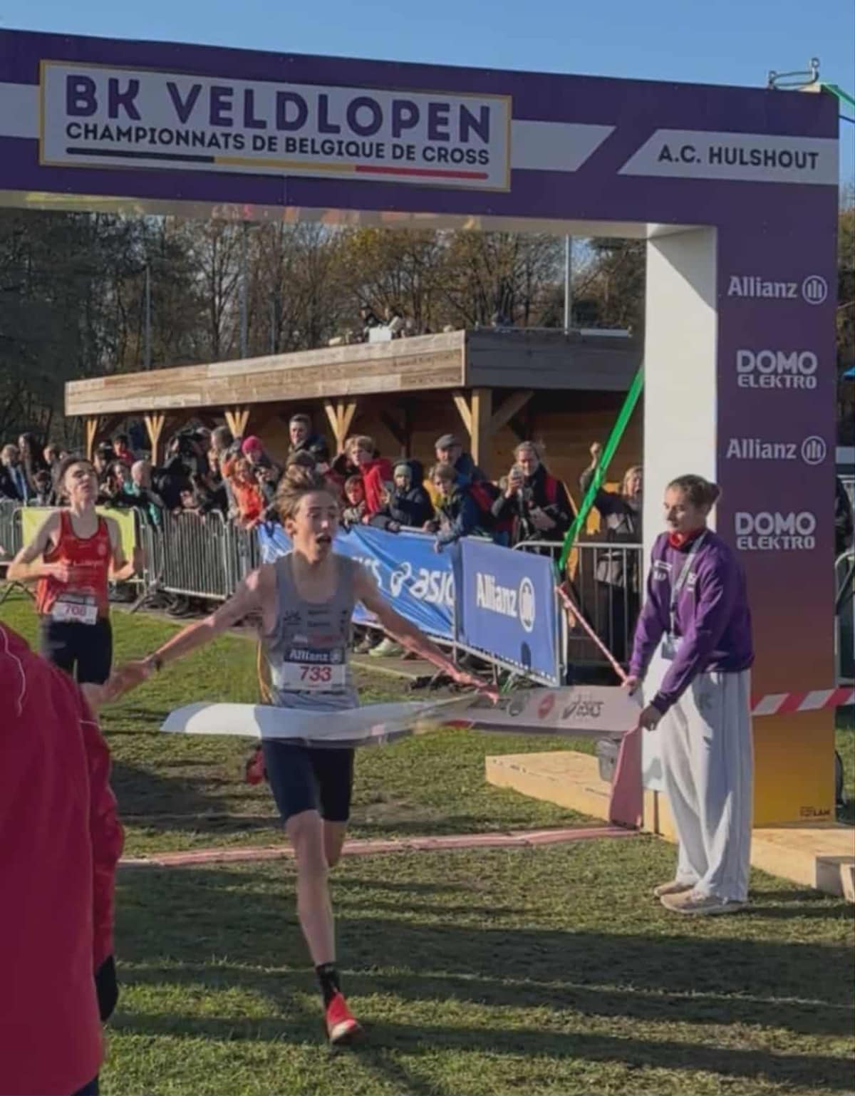 Louis Meul (14) voor het tweede jaar op rij Belgisch kampioen veldlopen ...