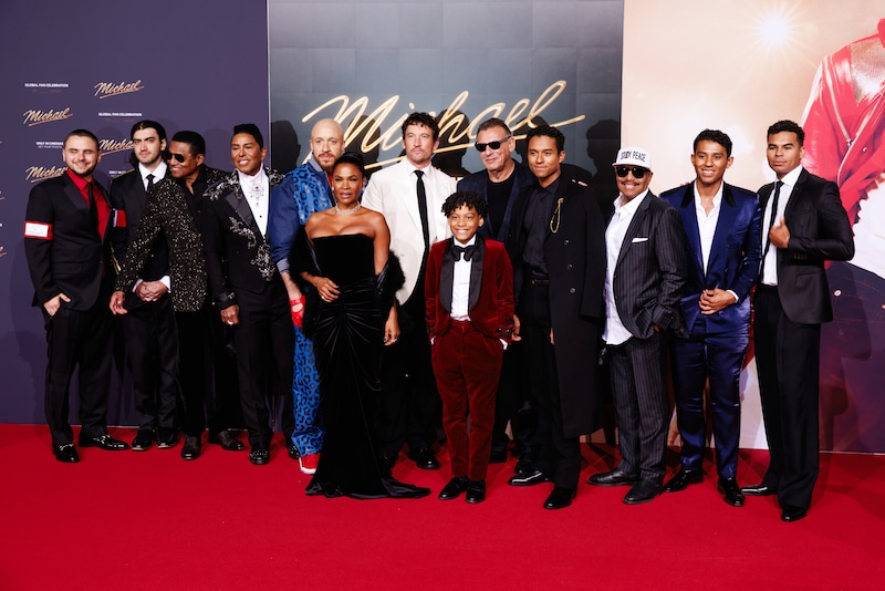 IN BEELD. Première van Michael Jackson-film in Berlijn, met familie ...