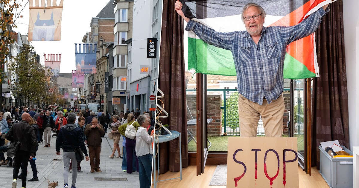 “Ik dóé tenminste iets tegen de genocide in Gaza”: Jef (88) ‘betoogt ...