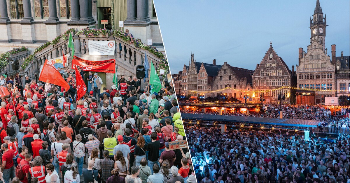 Waarom de vakbonden vandaag betogen in Gent, maar de Feesten ...