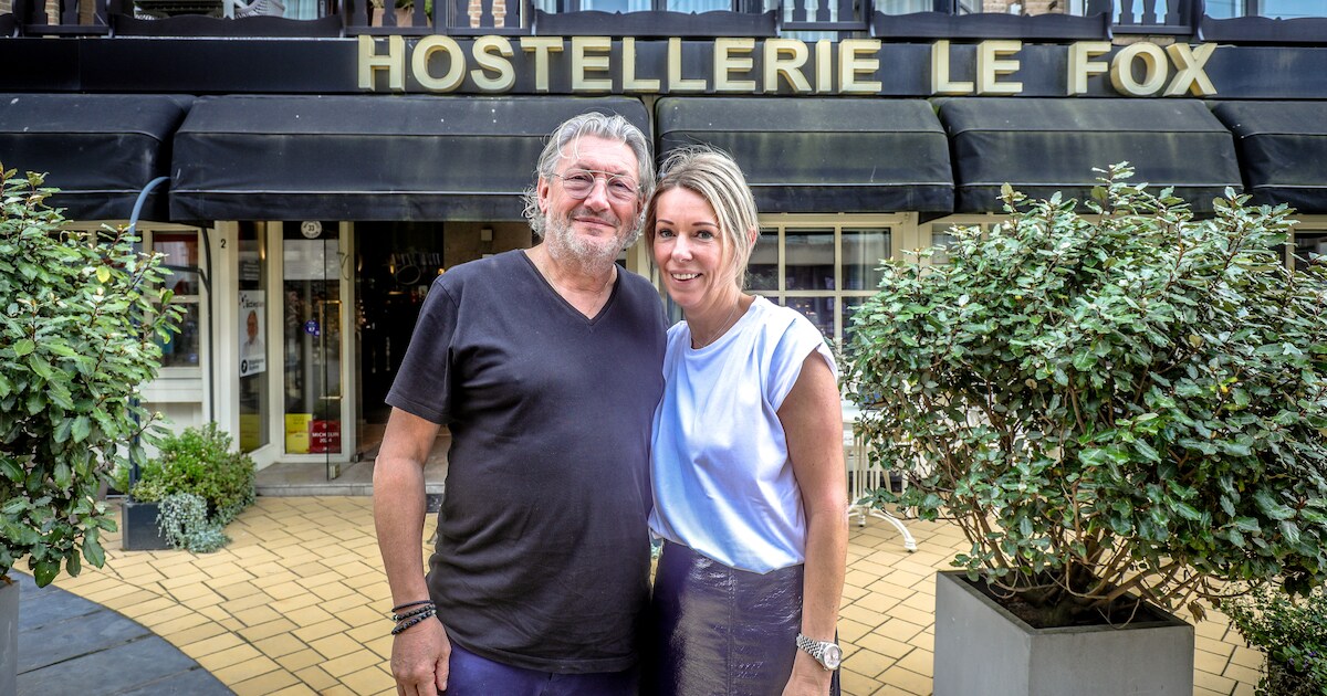 Na laatste service in Le Fox, met haar man en sterrenchef Stéphane ...