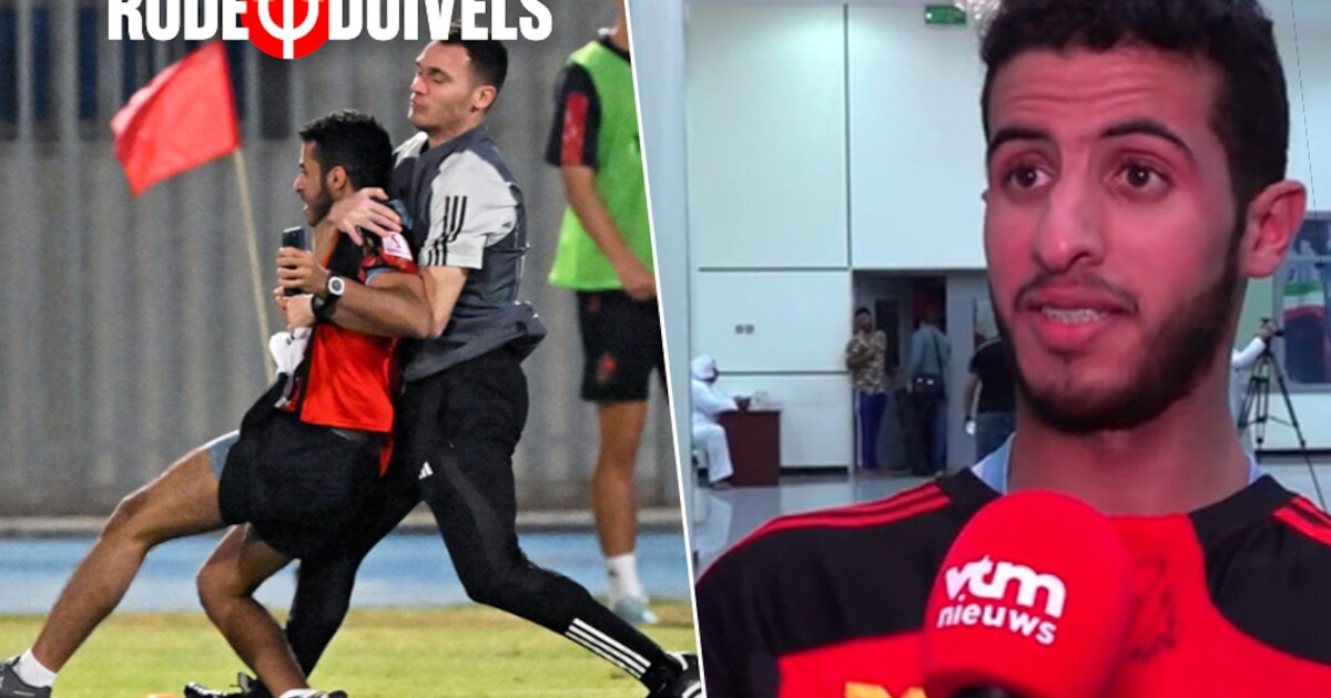 Fan van De Bruyne bestormt veld tijdens training Duivels, maar ...