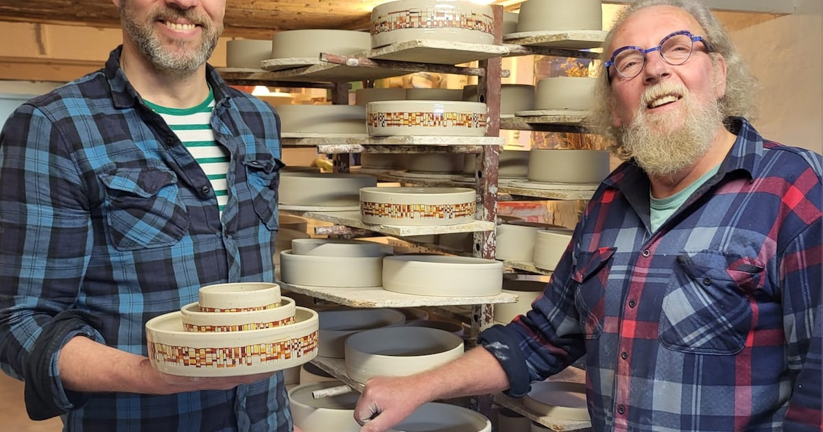 Vader en zoon Van Gompel werken voor het eerst samen aan kunstwerk ...