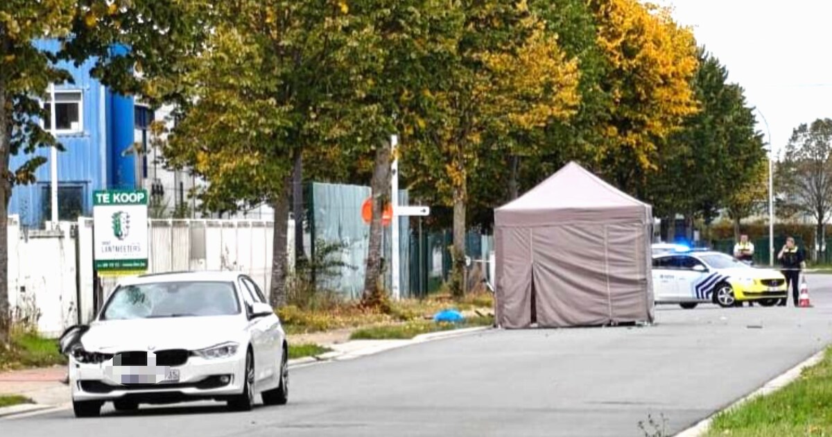 Fietser sterft nadat hij gegrepen wordt door auto in Genk | Genk | HLN.be
