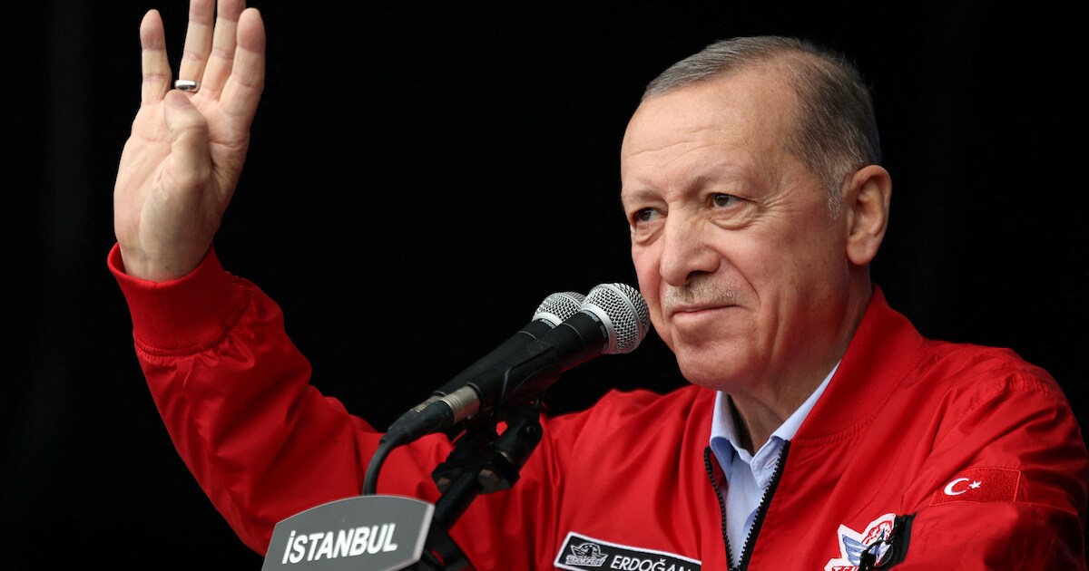 Turkse president Erdogan zet spannende verkiezingscampagne verder na ...