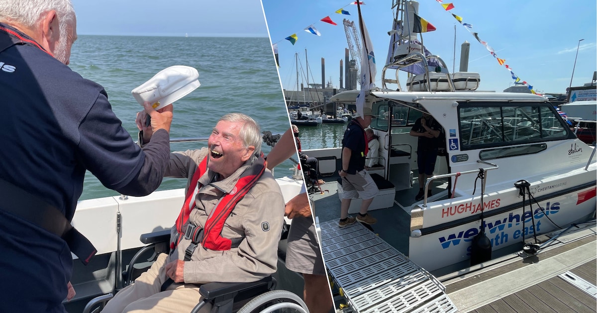 Geen tall ship, wel pure vrijheid: aangepaste boot van Wet Wheels ...