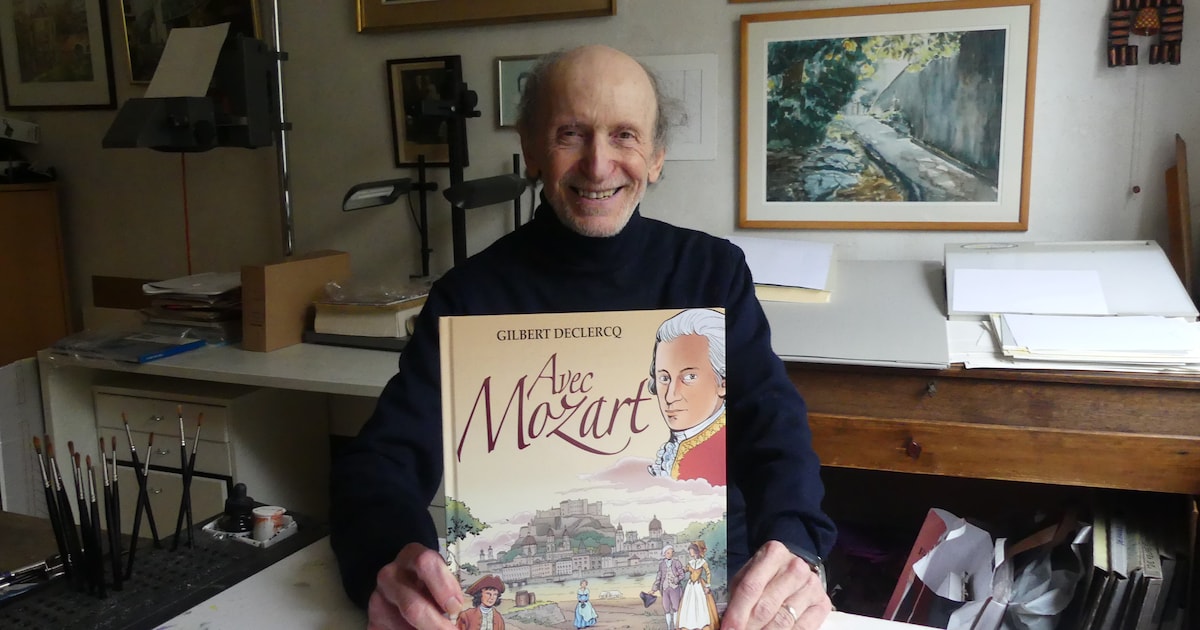Nevelse striptekenaar Gilbert Declercq (76) verovert Frankrijk met ...