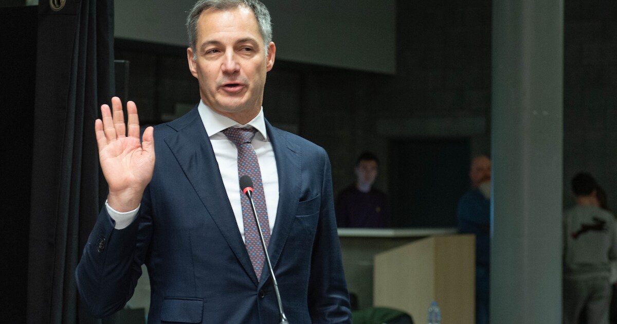 Verkozenen legden de eed af, maar Alexander De Croo (Open Vld) kan nog ...
