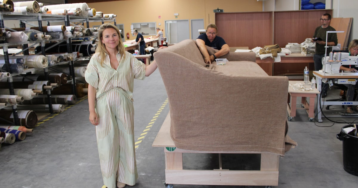 Zitmeubelmakerij Collett & Victor heropent na verwoestende brand op ...