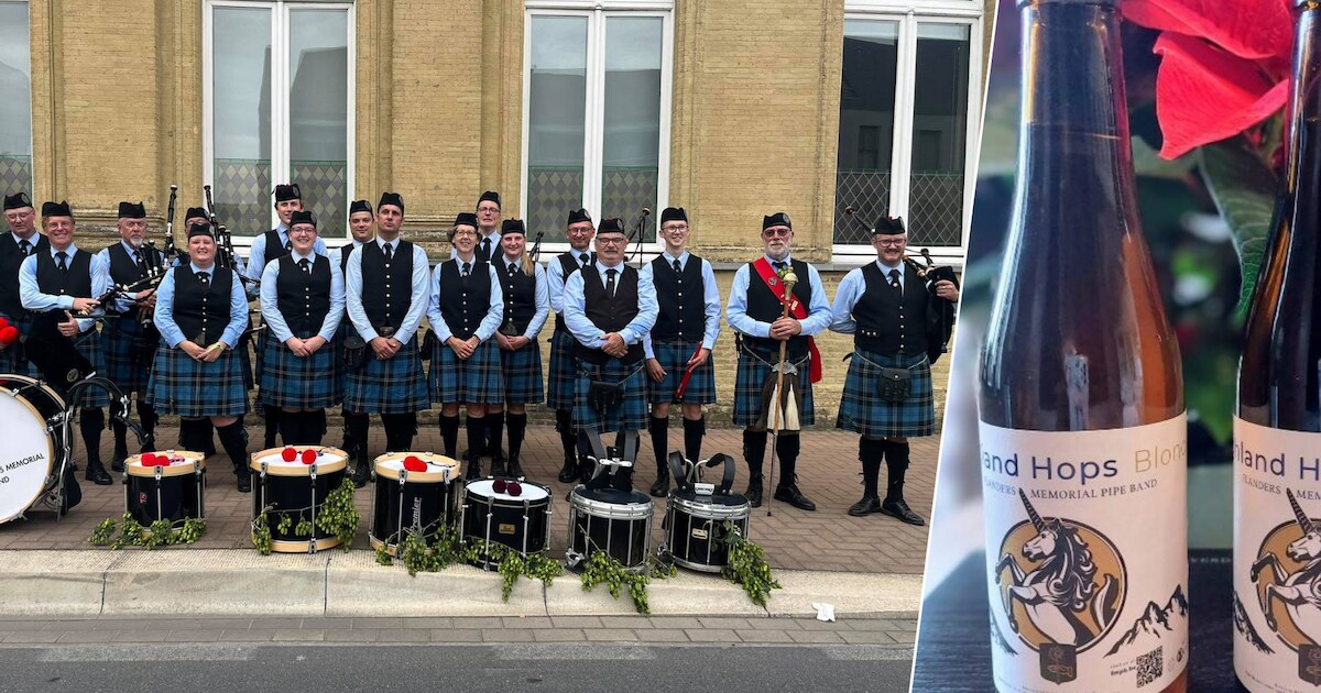 Flanders Memorial Pipe Band geeft winterconcert in De Kouter: “Met ...