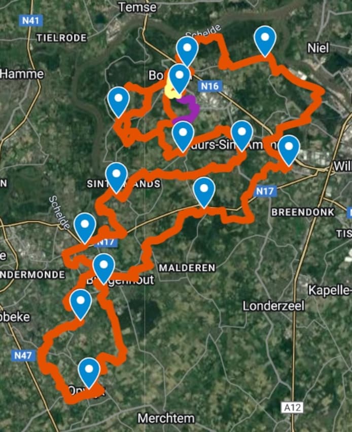 100 kilometer Dodentocht past parcours fors aan, mét drie nieuwe ...