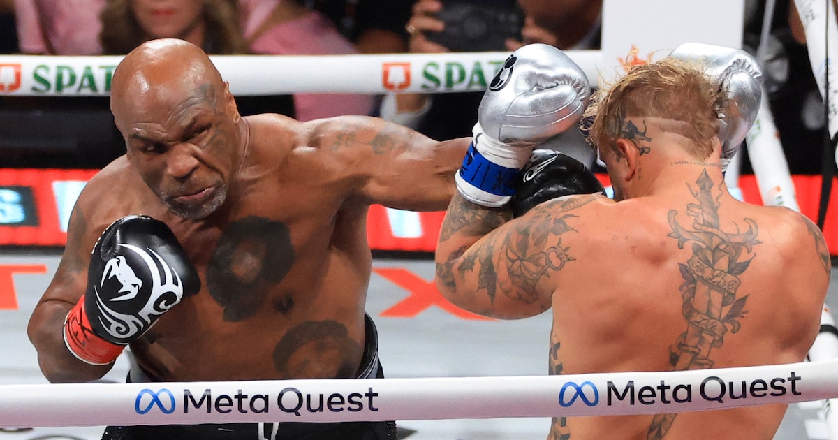 Mike Tyson onthult dat hij “bijna stierf” in periode voor gevecht ...