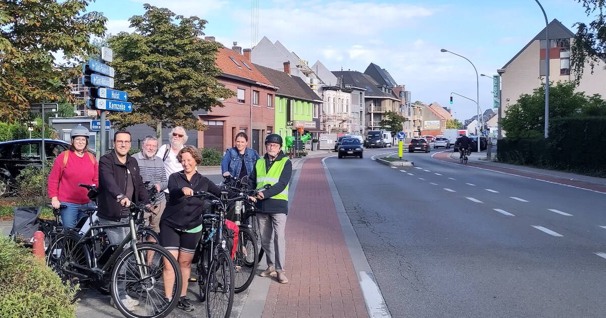 Actie aan ‘Moordstrookjes’ op N403: “Paaltjes of betonblokken kunnen fietspad op korte termijn ...