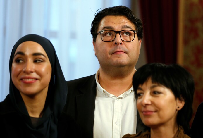 PORTRET. Hafsa El-Bazioui (37), kopvrouw van de Gentse Groenen, staat voor een serieuze ...