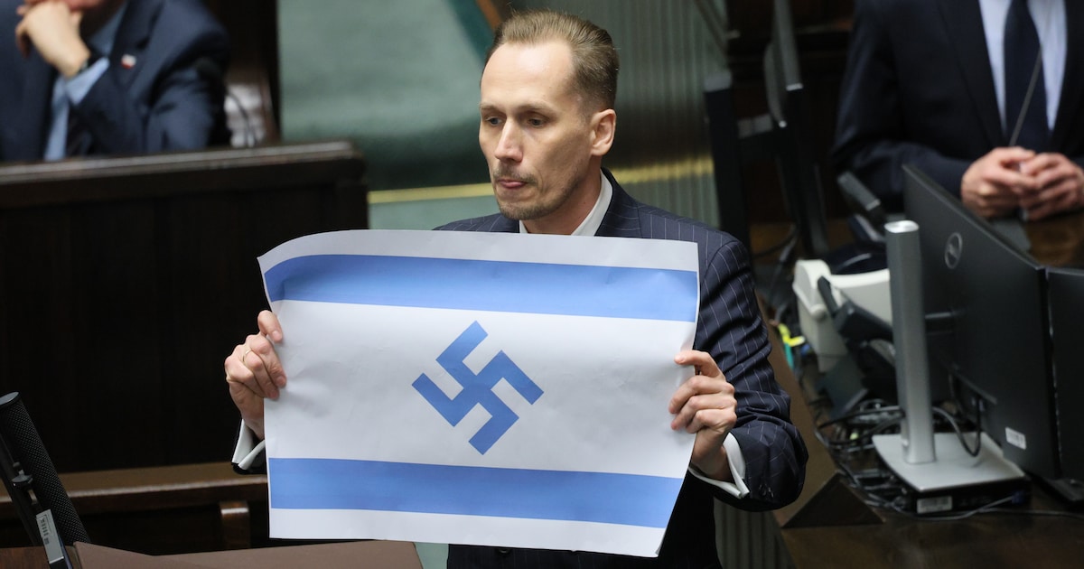 “Israël is het nieuwe Derde Rijk”: extreemrechts parlementslid zwaait ...