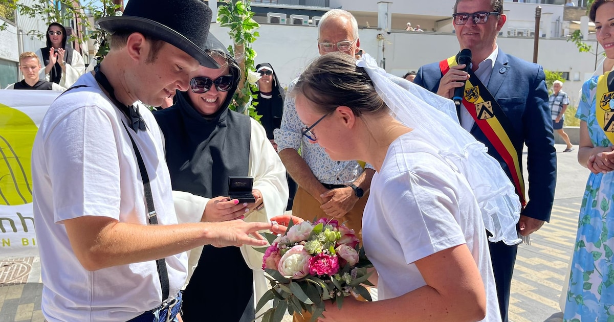 Groot feest voor ‘huwelijk’ van Lizette en Lucien: “We zetten het ...
